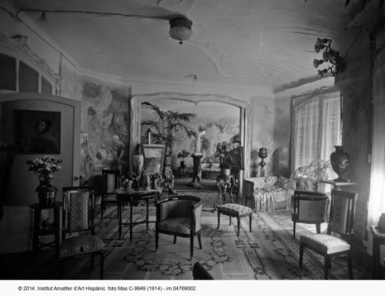 Aleix Clapés and the artwork of the “Gache Apartment” in the Casa Milà.